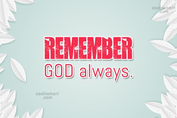 #2 Practicing Devotion to God-REMEMBER! – Fearless Living